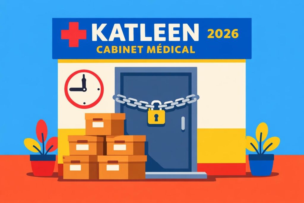 🔒 Le cabinet Katleen ferme ses portes en 2026 : fin d'une époque